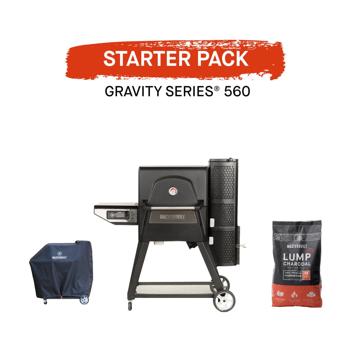 Masterbuilt Gravity Series 560 Digital Charcoal Grill & Smoker - Pro Smoke BBQ